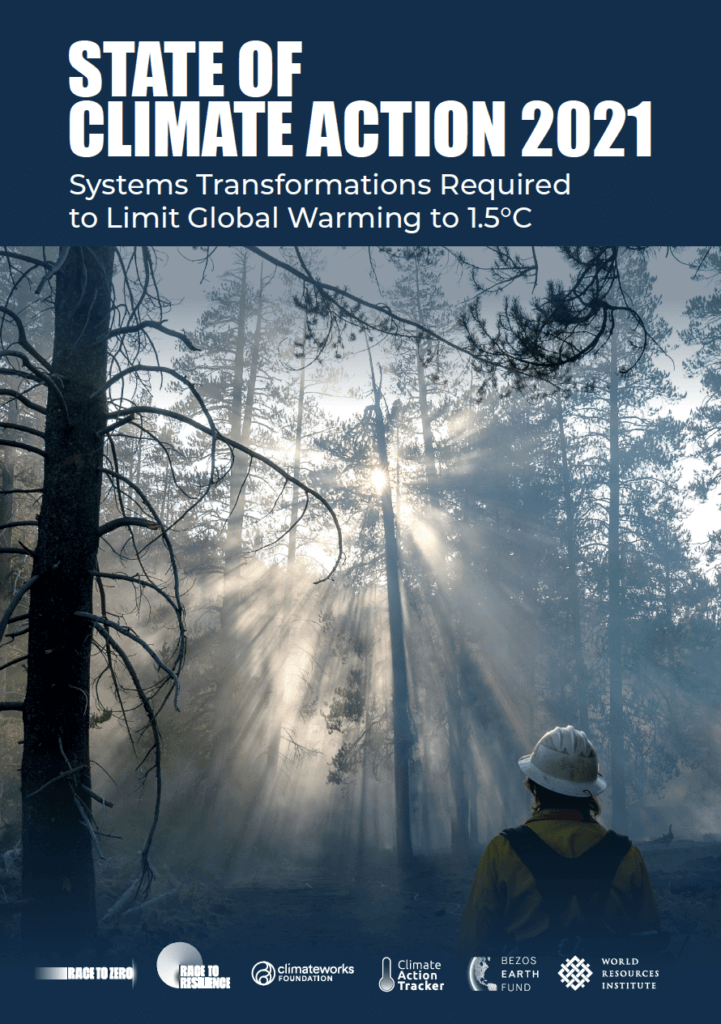 State of climate action 2021: Systems transformations required to limit ...